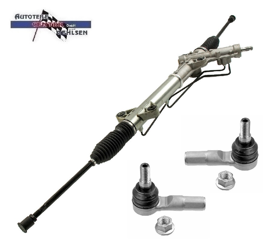 ZF LENKGETRIEBE SERVOLENKUNG KOMPLETT MIT SPURSTANGENKOPF MERCEDES / VW ...